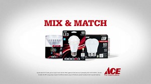 ACE Hardware LED Bulbs Sale TV Spot, 'Mix and Match'