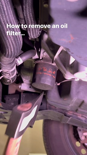 956K views · 1.9K reactions | How to remove an oil filter…#car #cars #automotive #maintenance #nissan #mechanic #automotiveservice #engine #diy #oilchange | WeWrench | Facebook