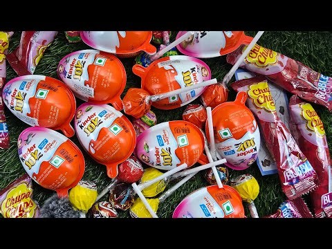 ASMR Most Popular Candies | Rainbow Lollipops | Chocolate Unpacking & Eating Sounds 🍭✨