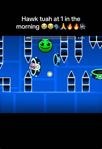 Creating Geometry Dash Levels at 1 AM