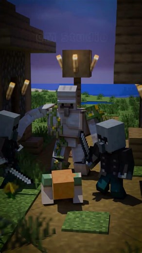 Minecraft Animation: Village Raid Gone Wrong | Saving Alex