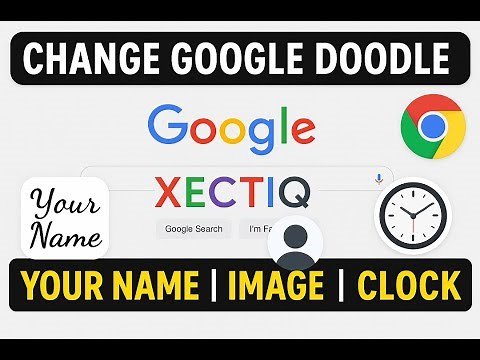 Customize Google Search with Your Name or Image | My Doodle Extension 🔥