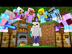 Minecraft Speedrunner VS 6 Hunters FINALE REMATCH