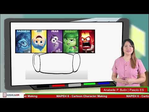 GRADE 6 MAPEH : CARTOON CHARACTER MAKING