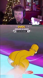 Surf's up on the Fortnite Chapter 7 Tsunami with Homer Simpson and Bart Simpsons Cowabunga