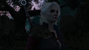 Freya Allan in The Witcher 3 - Ciri Face Mod