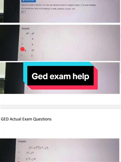 These are actual GED questions and answers for 2026,I take GED exams too #onlineschool #gedtestprep #onlinegedtestprep #gedanswers #gedexam