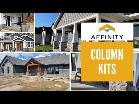Installing Faux Stone Column Wrap Kits From Affinity Stone