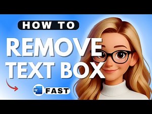 How to Remove a Text Box in Microsoft Word 2025
