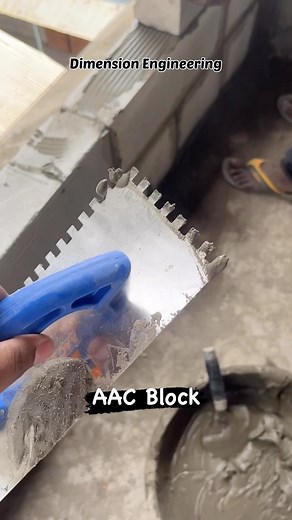 31 reactions | AAC Block Wall Joining Process #reels #aacblocks #dimensionengineering | Dimension Engineering & Construction Pvt. Ltd. | Facebook