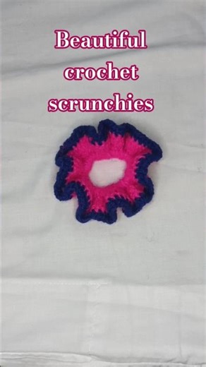Easy Crochet Scrunchies for Beginners