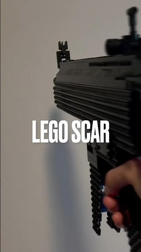 Semi-auto Lego Scar! #turtlebrickgun