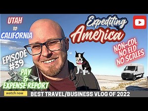 SPRINTER VAN BUSINESS | Utah to California | with pay & expense report