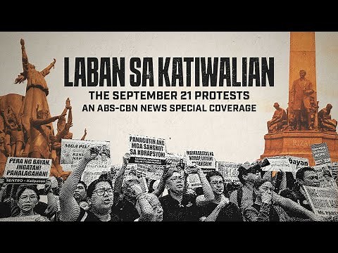 Laban sa Katiwalian: The September 21 Protests; An ABS-CBN News Special Coverage