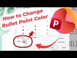 How to Change Bullet Color in PowerPoint