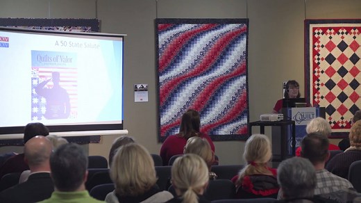 11K views · 511 reactions | On January 14th, 2020, we held a Quilts of Valor Presentation Ceremony here at the Museum. It was wonderful to be able to honor our Veterans with this special event. | The National Quilt Museum | Facebook