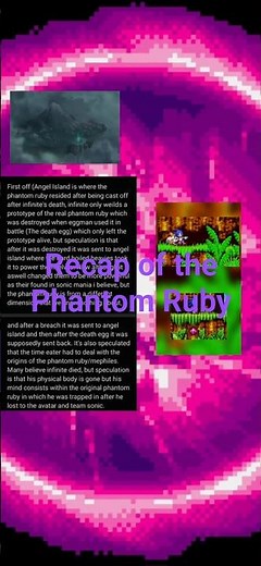 The phantom Ruby #Sonic #sonicforces