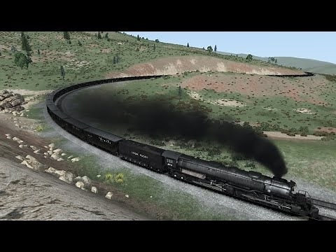 Train Simulator 2015 HD: Union Pacific Big Boy 4014 Powers 60 Car Coal Drag Over Soldier Summit