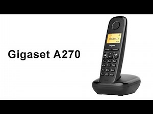 Teléfono Gigaset A270. Nuevo teléfono inalámbrico para la sala