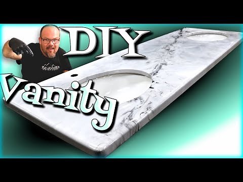 DIY Vanity with Epoxy