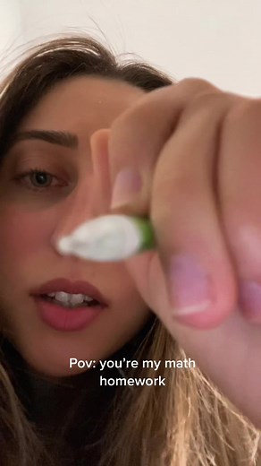 ASMR Math Homework Struggling