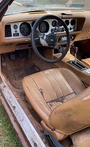 143K views · 1.2K reactions | We discovered a 3rd pedal in our “automatic” Trans Am #resurrectedgarage #oldcarsnewlife #wedriveours #1978firebird #pontiac #pontiacfirebird #pontiacfirebirdtransam #savethemanuals #pontiactransam #firebird #rustbird | Resurrected Garage | Facebook