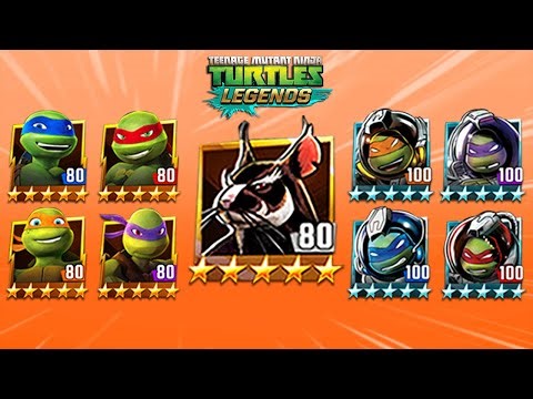 TMNT Legends Splinter VS Ninja Turtles Nick & Ninja Turtles Space