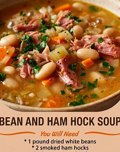 Bean and Ham Hock Soup | Recipes For Dinner