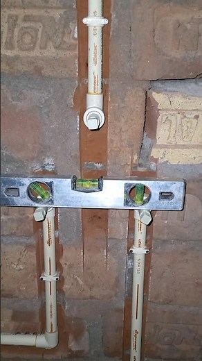 bathroom cpvc pipe wall mixer & shower line Installation