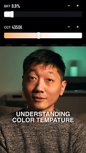 1.4K views · 21 reactions | Here’s a quick summary of what each color temperature is used for from a light. lit by #MOLUSG200 Video by @blake.ridder | Zhiyun-Tech | Facebook
