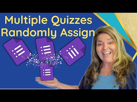 Easiest Way to Make a Google Forms Quiz with Multiple Versions// Randomly Assign Different Versions