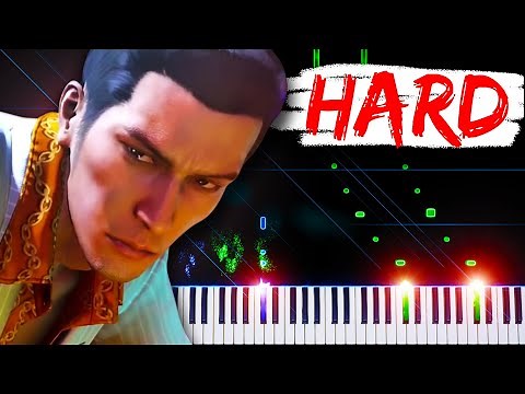 Friday Night (from Yakuza 0) - Piano Tutorial