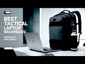 "Top 5 Best Tactical Laptop Backpacks for 2025 | Durable & Functional Gear for Everyday Use"