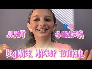 EASY Beginner Makeup Tutorial for Kids | Just Gemma