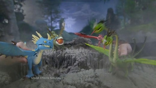 Dream Works Dragons Giant Fire-Breathing Toothless TV Spot