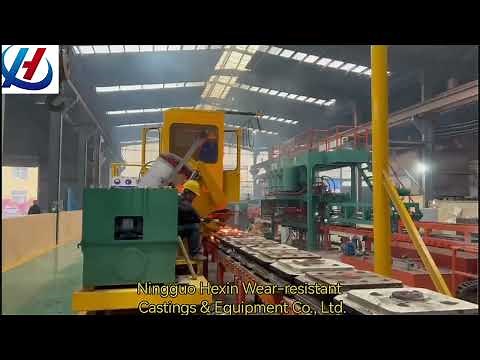 The entire process for producing the mill balls/casting steel balls/grinding media/grinding balls