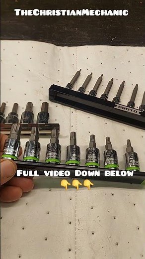 Gripedge RPT Hex Driver Set - 7-Pc 3/8" Drive Short Metric