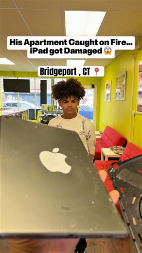 Fire Took EVERYTHING… Including His iPad 😳💔 #shorts #moneytalkswireless #asmr