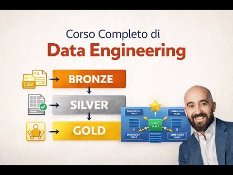 Corso completo di Data Engineering: da zero alla creazione di uno star schema su SQL Server