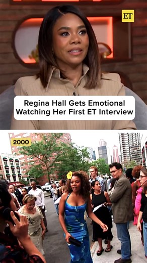 Entertainment Tonight on Instagram: "Regina Hall is moved to tears seeing her late mom in her first-ever ET interview.⁠ ⁠ Head to the link in bio 🔗 to watch Regina's full ET Retrospective."