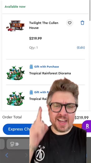 Double Gift With Purchase on Lego Website Explained