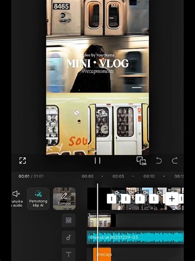 #CapCut || MINI VLOG 1 MINUTES. [just template] #capcutpioneer #pioneertemplate #minivlog #fyppppppppppppppppppppppp