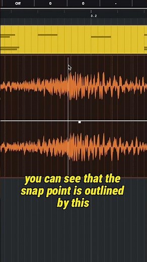 One trick that makes working with samples much easier: Event Snap Point! #cubase #shorts