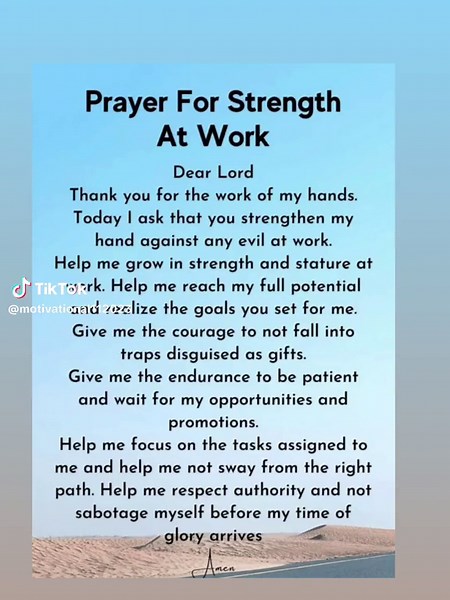 Prayers for Work: Finding Strength through Prayer