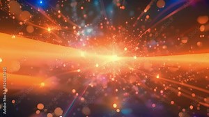 An animated GIF demonstrating the dynamic exchange of virtual photons between charged particles.