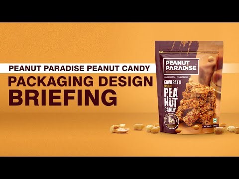 Peanut Paradise Peanut Candy Packaging Design Briefing | Rainbowgraph