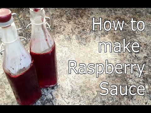 How to make Raspberry Sauce