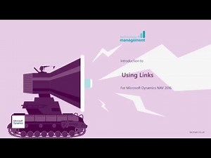 Dynamics NAV 2016: Using Links