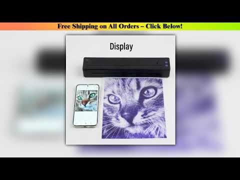 P19 High Speed Tattoo Stencil Printer A4 Thermal Tattoo Printer Sticker Wireless Portable Tattoo