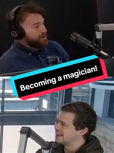 ✨speaking about becoming a professional magician live on air... #fyp #podcasts